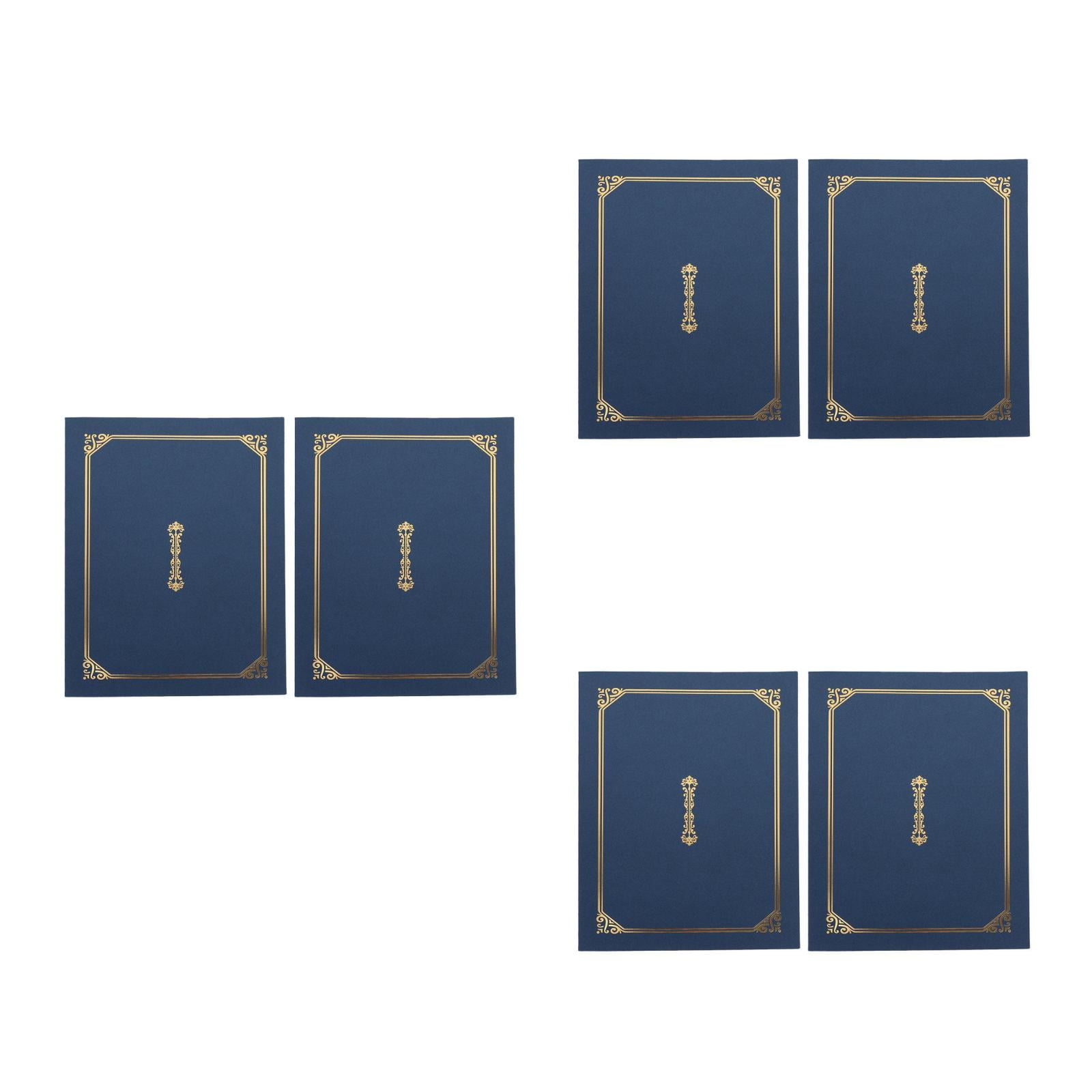 HOMEMAXS 6 PCS Diploma Covers Certificate Holders A4 Diploma Cover ...