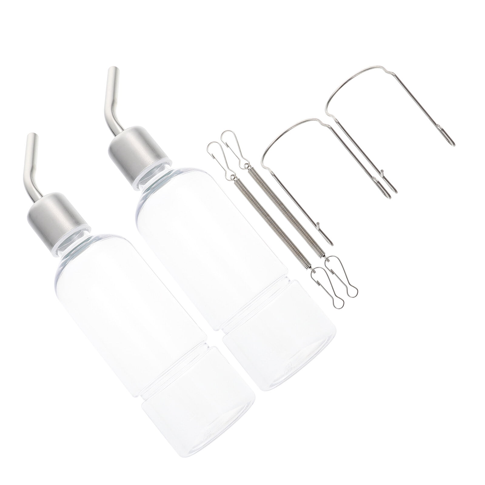 HOMEMAXS 6 PCS Pet Drinking Hanging Water Bottles Dispensers Water ...