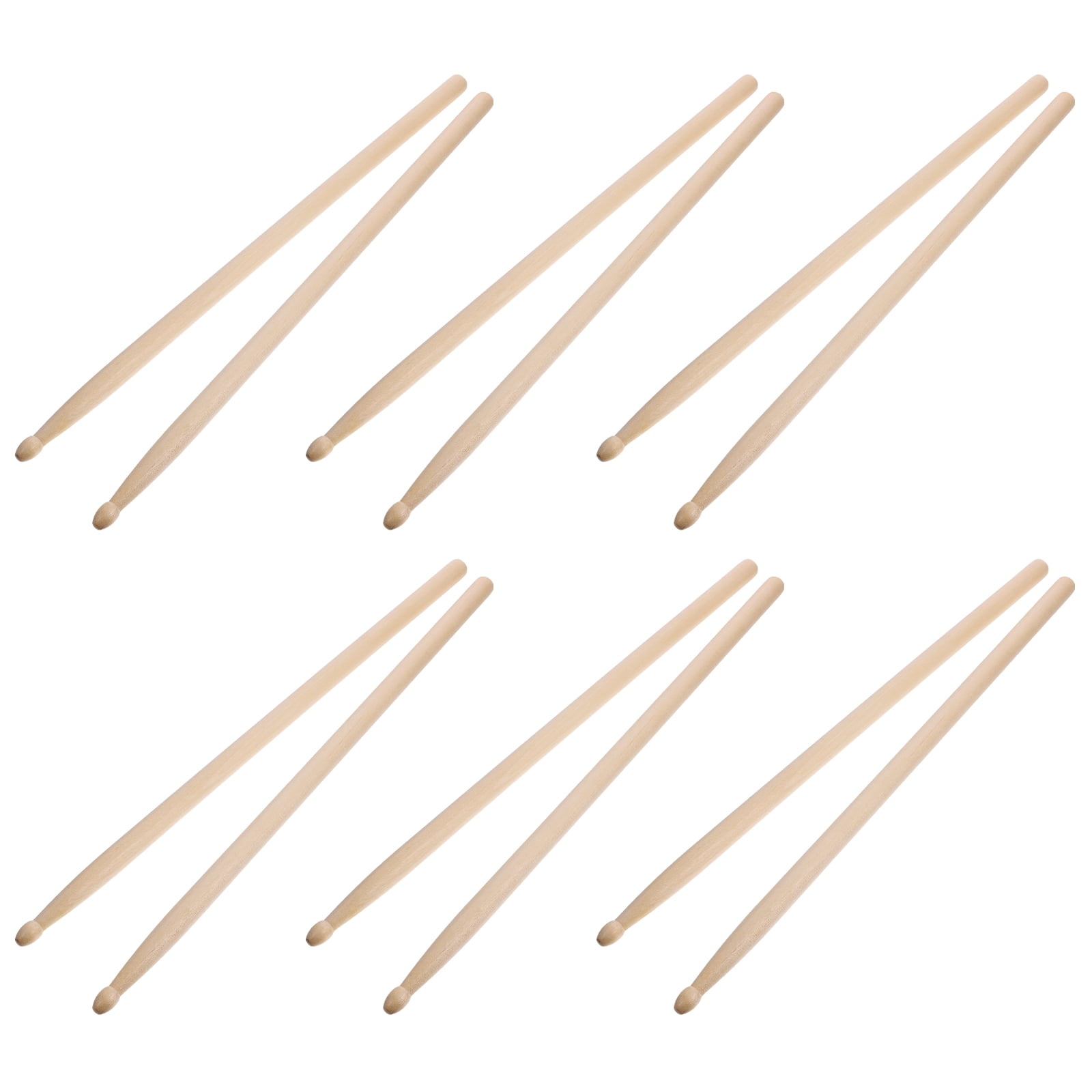 HOMEMAXS 6 Pairs Drums Sticks Musical Instrument Percussion Accessories ...