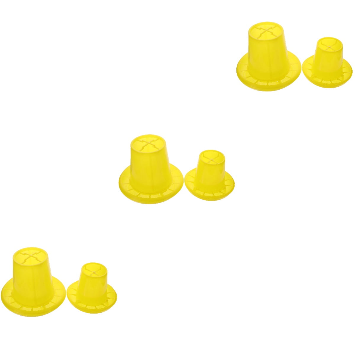 HOMEMAXS 6 Pcs Automatic Chicken Feeding Troughs Practical Poultry Food ...