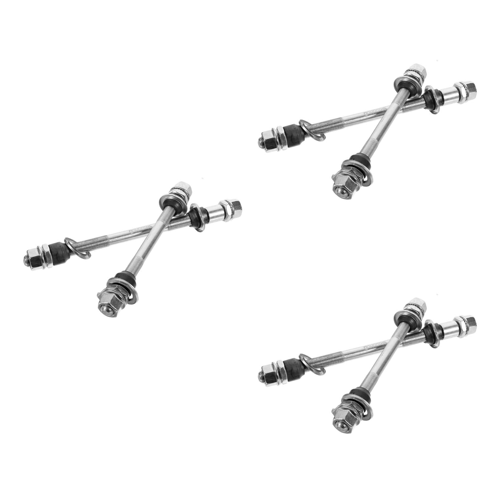 HOMEMAXS 6 Pcs Bike Iron Axle Professional Bike Axle Road Bike Axle ...