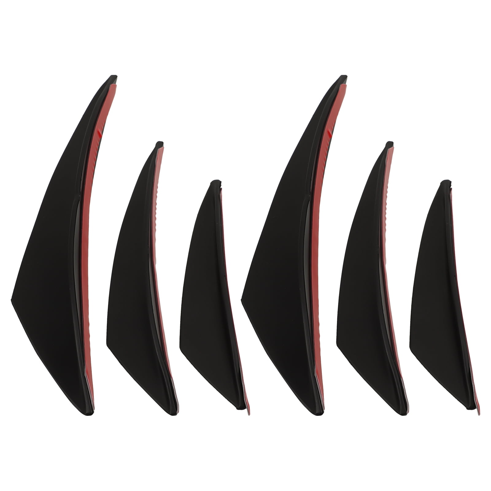 HOMEMAXS 6 Pcs Car Door Edge Protector Bumpers Wind Reduction and Anti ...