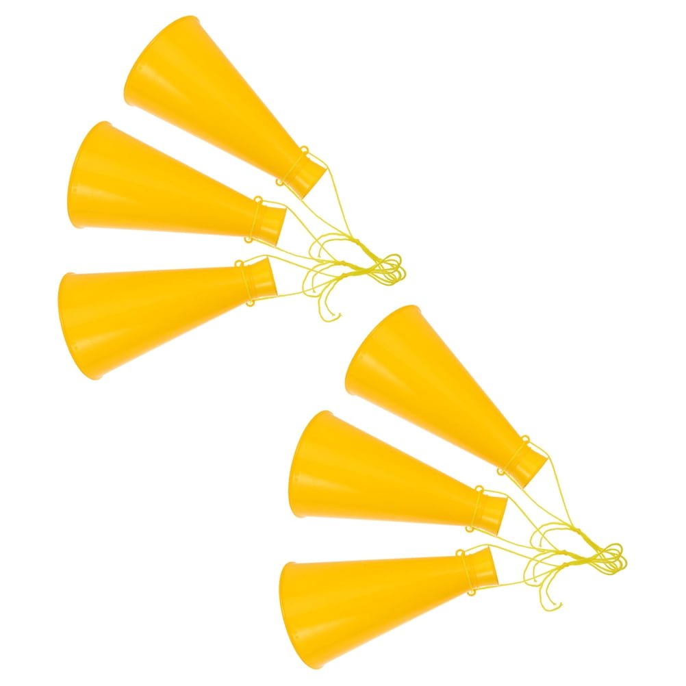 HOMEMAXS 6 Pcs Cheering Prop Kids Props Cheerlead Megaphone - Walmart.com