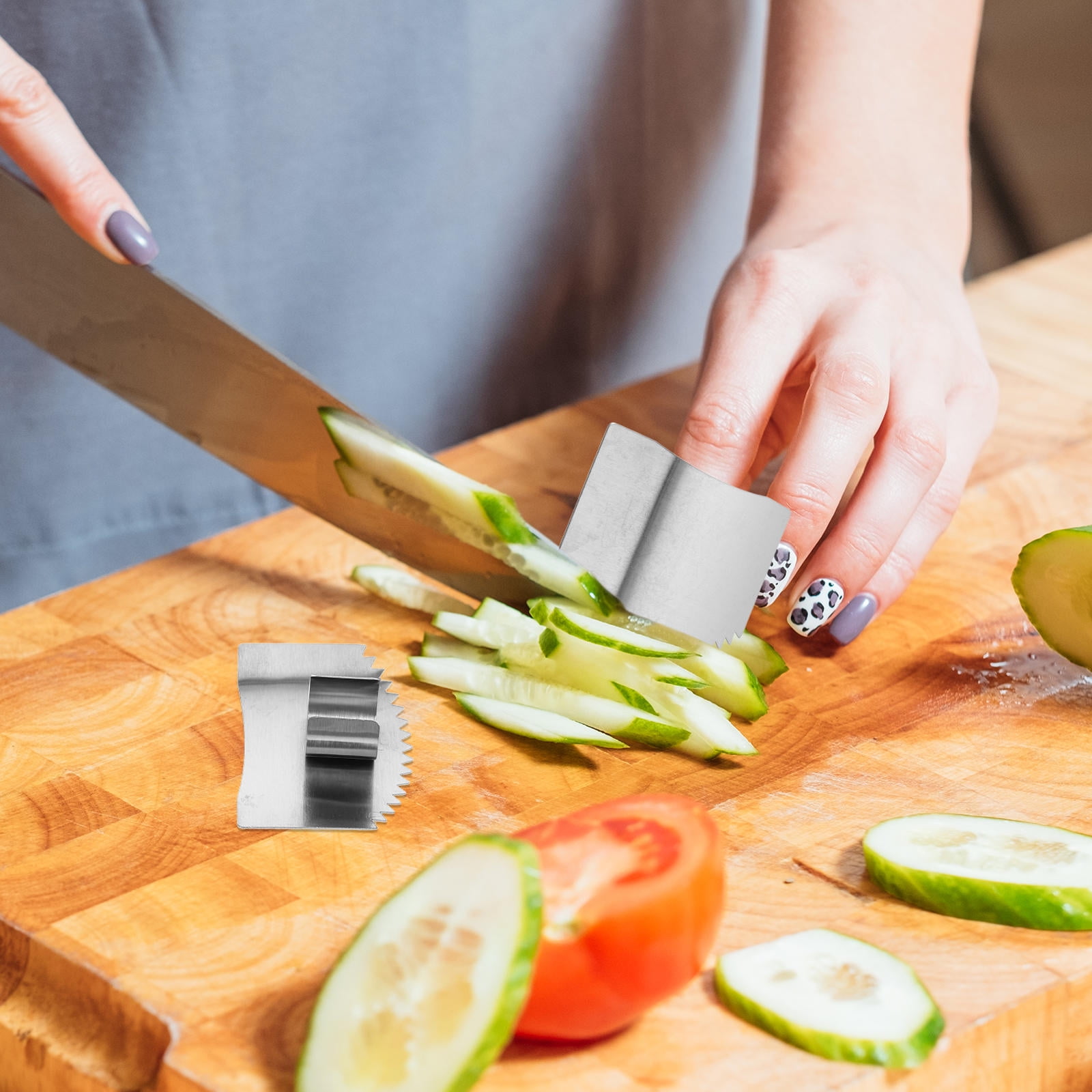 HOMEMAXS 6 Pcs Cutting Finger Protector Slicing Guard Baby Work ...