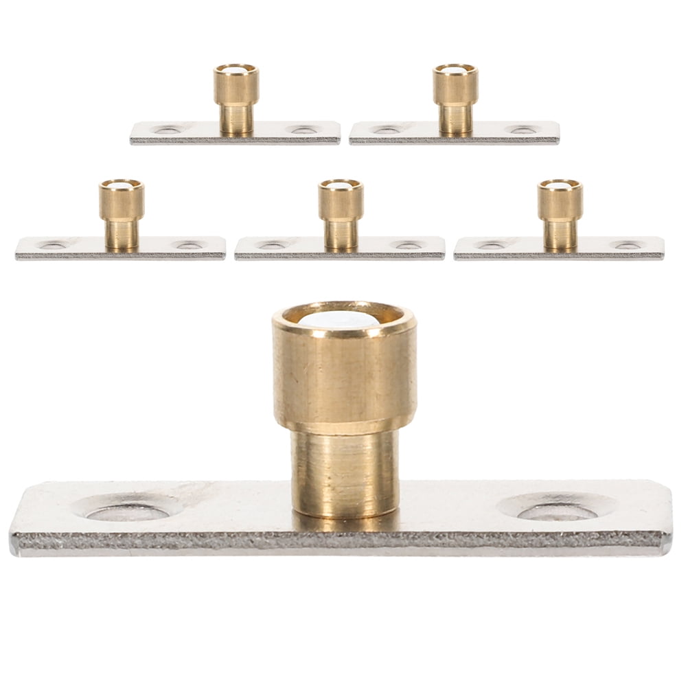 HOMEMAXS 6 Pcs Door Floor Bearing Retainer Barn Roller Guide Stopper ...
