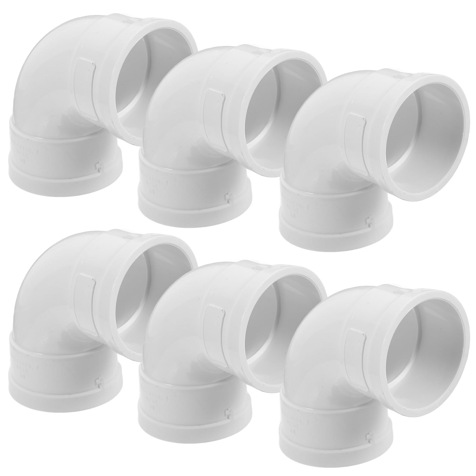 6 Pcs Drainage Pipe Elbow Inflatable Boucle Water Hose Deflection ...