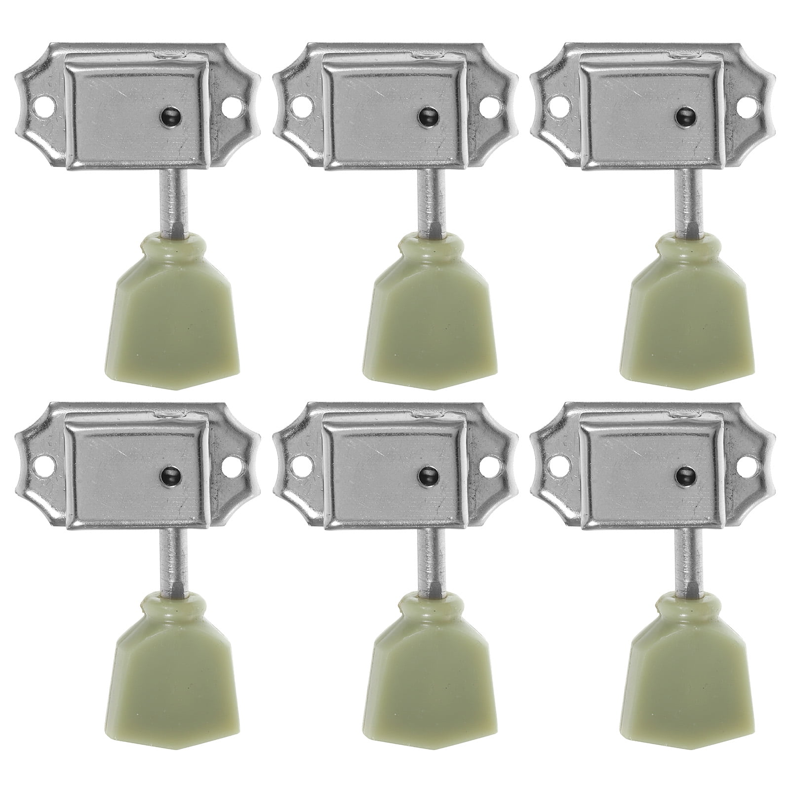 HOMEMAXS 6 Pcs Electric Guitar Buttons Tuner Screws Rack Guitars ...