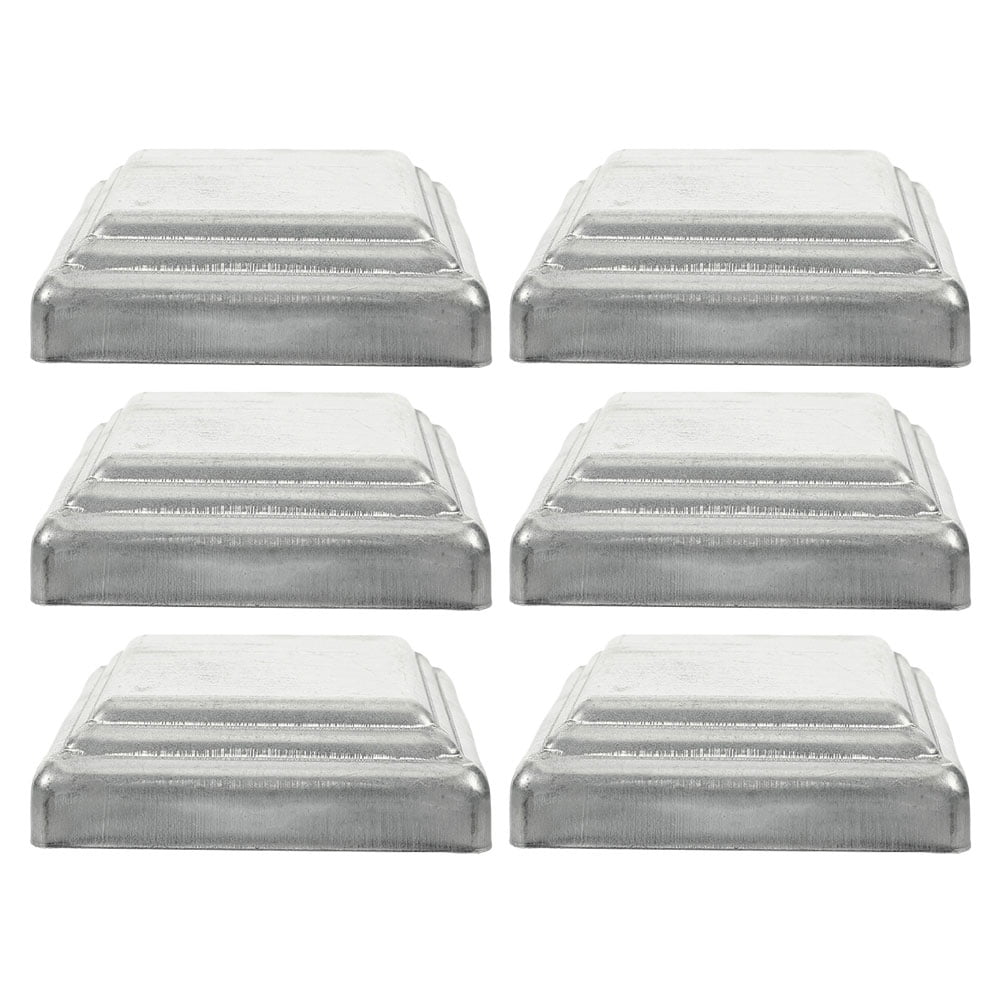 HOMEMAXS 6 Pcs Fence Post Protector Sealing Cap 10.00X10.00X2.00CM ...