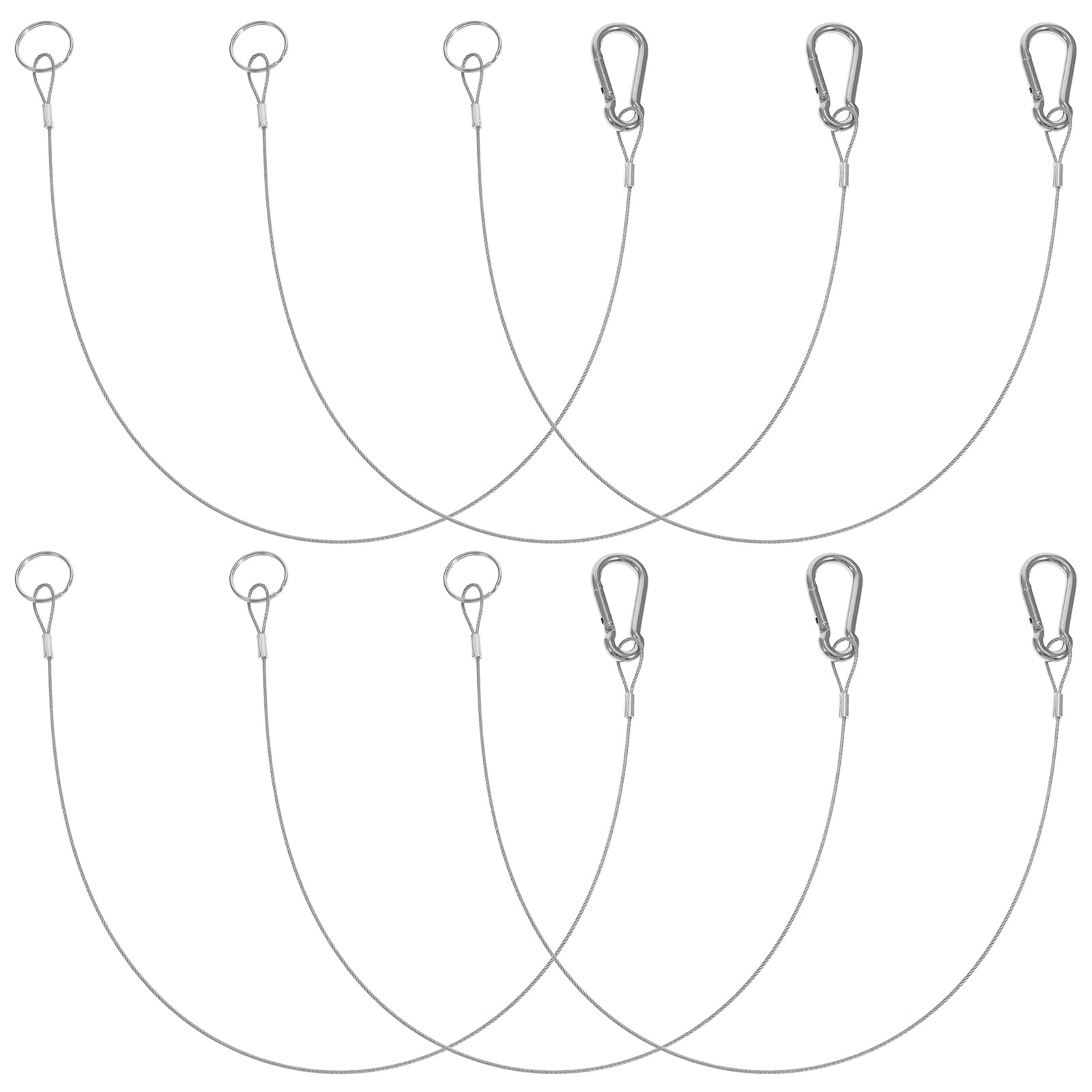 6 Pcs Lanyard Cable Tether Outdoor Safety Rope - Walmart.com