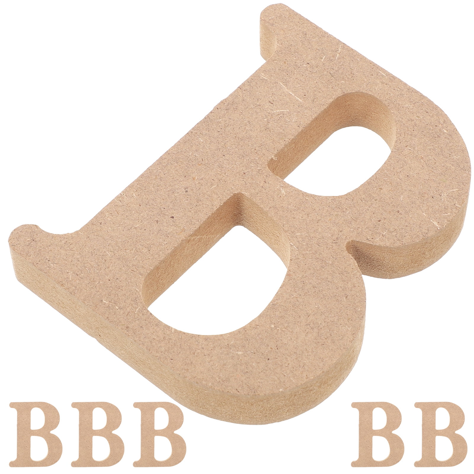 DIY Wooden Letter Signs for Decor 6 Pieces Khaki Wood Crafts for ...
