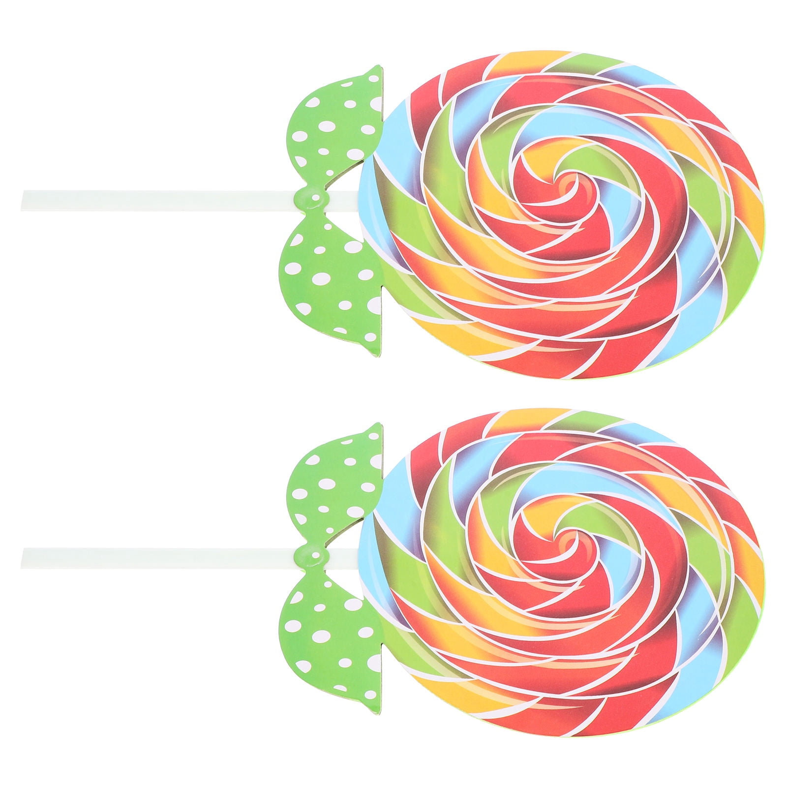 HOMEMAXS 6 Pcs Lollipop Prop Fake Candy Food Photo Prop Fake Lollipop ...