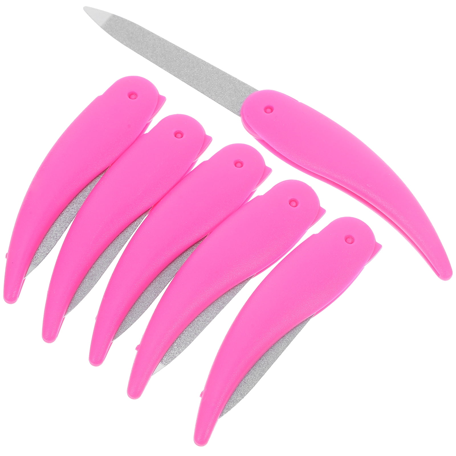 HOMEMAXS 6 Pcs Nail File Polishing and Strips Trimming Tools Files ...