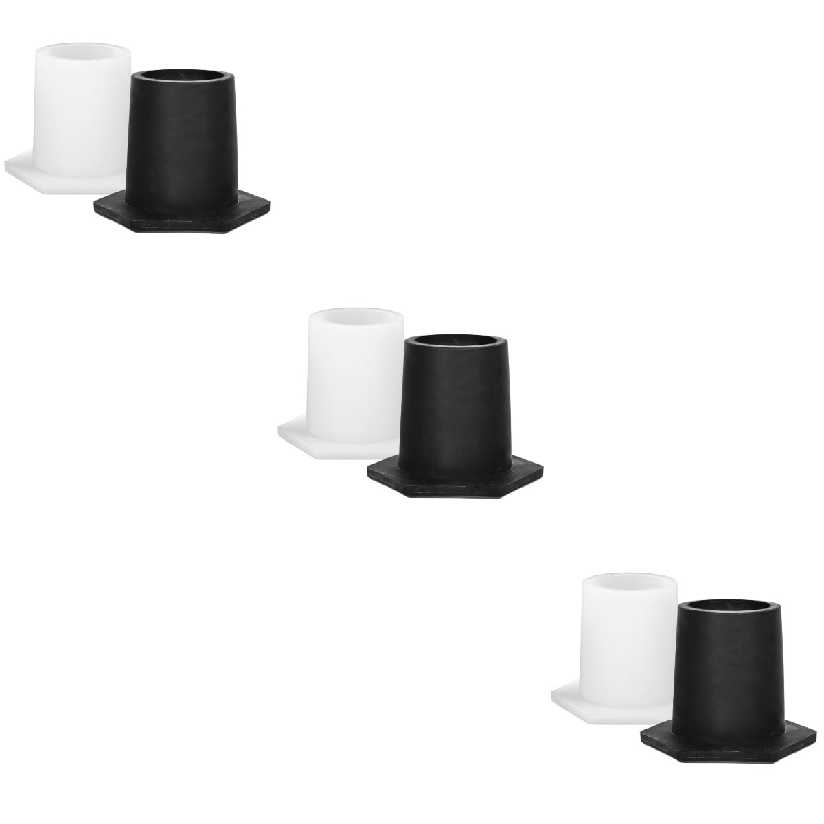 6 Pcs Patio Table Umbrella Hole Plug Umbrella Wedge Plug Silicone ...