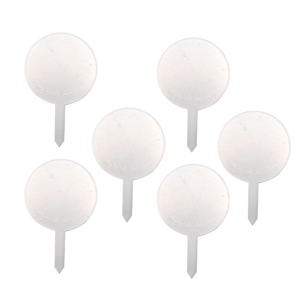 HOMEMAXS 6 Pcs Plants Labels Pot Saucers Garden Tag Identification ...