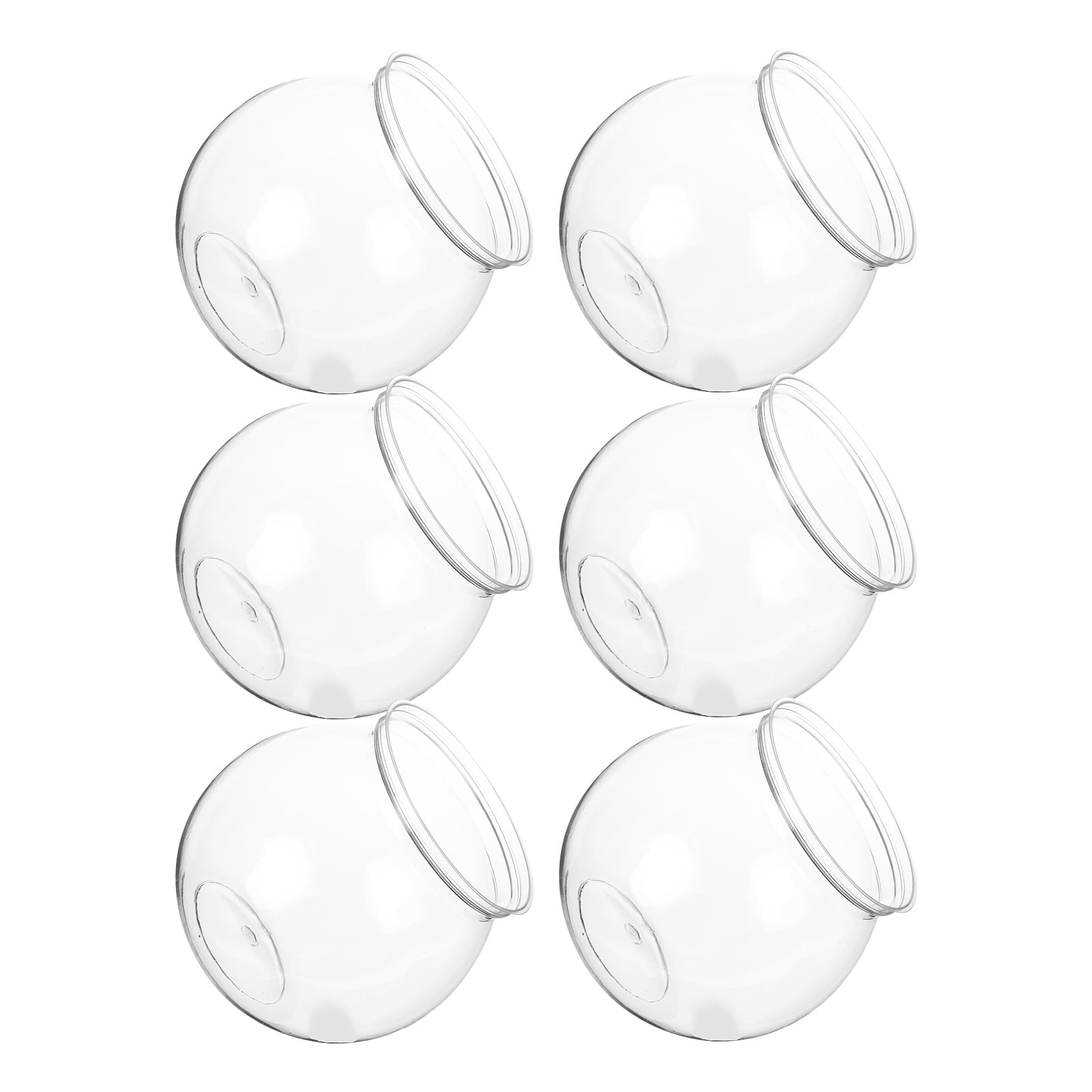 HOMEMAXS 6 Pcs Plastic Candy Container Carnival Treats Bowls ...