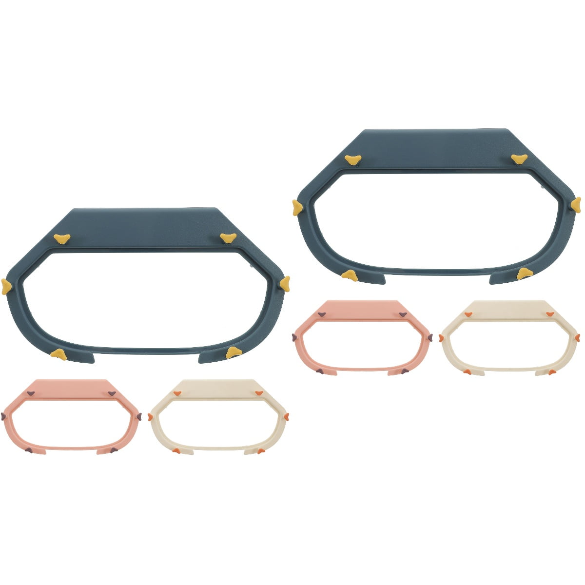 HOMEMAXS 6 Pcs Sink Strainer Racks Trash Bag Stands Sink Garbage Bag ...