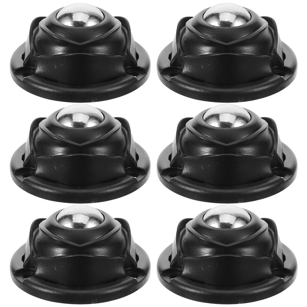 HOMEMAXS 6 Pcs Stick On Wheels Self Adhesive Caster Wheels Appliance ...