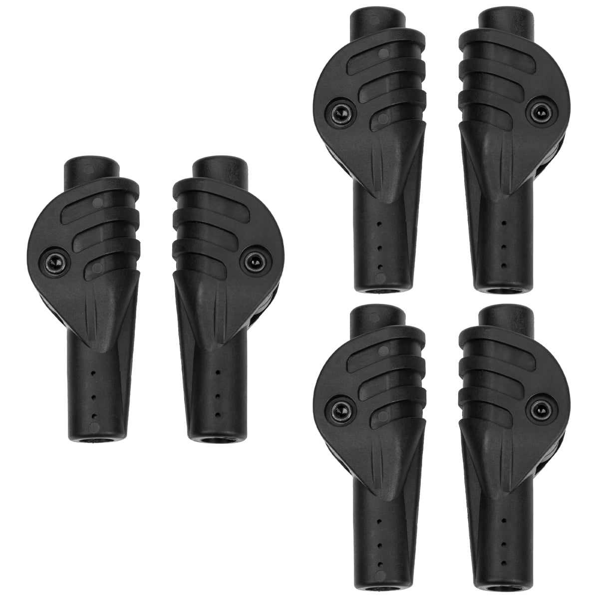 HOMEMAXS 6 Pcs Sturdy Tent Rod Support Adapters Tent Repairing ...