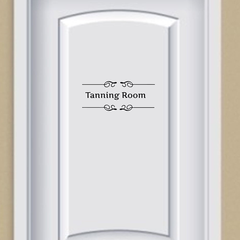 6 Pcs Toilet Door Sign for Home Bathroom Door Decal Restroom Door Sign ...