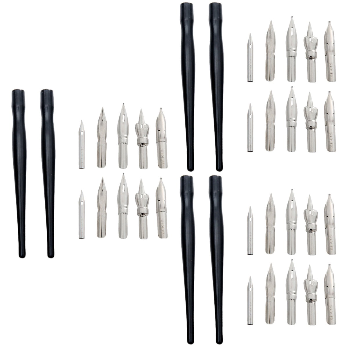 HOMEMAXS 6 Sets /12pcs Professional Comic Penholder Nibs Useful Writing ...