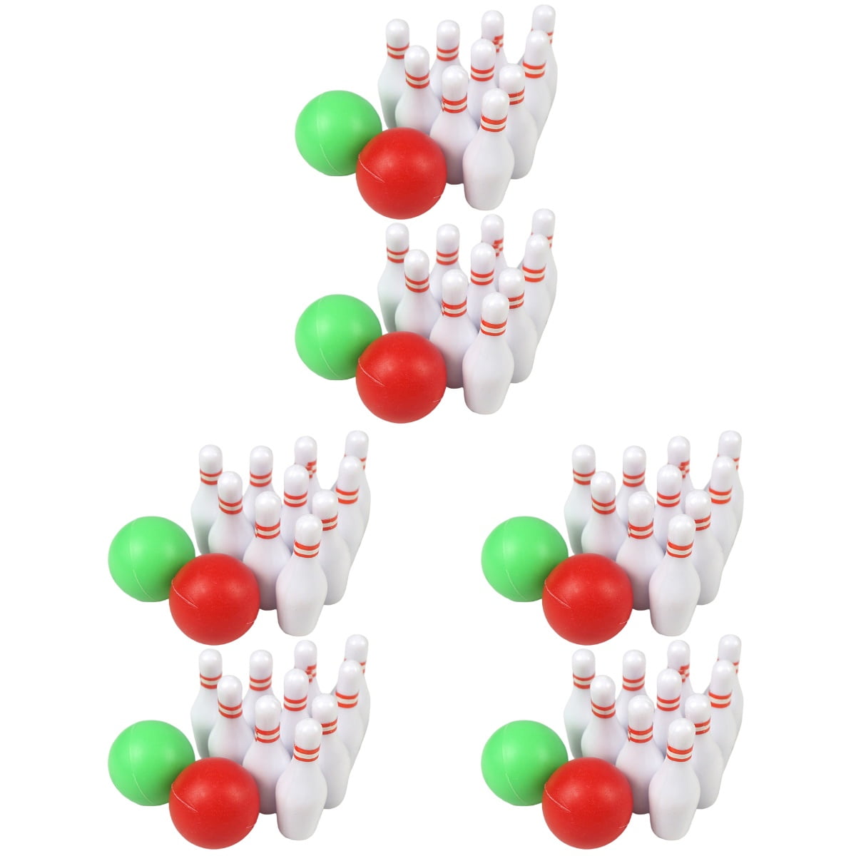 HOMEMAXS 6 Sets Bowling Kids Bowling Set Toys Family Party Games for ...