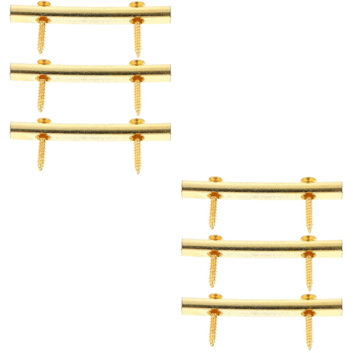 HOMEMAXS 6 Sets Guitar String Retaining Rods Zinc Alloy Electric Guitar ...
