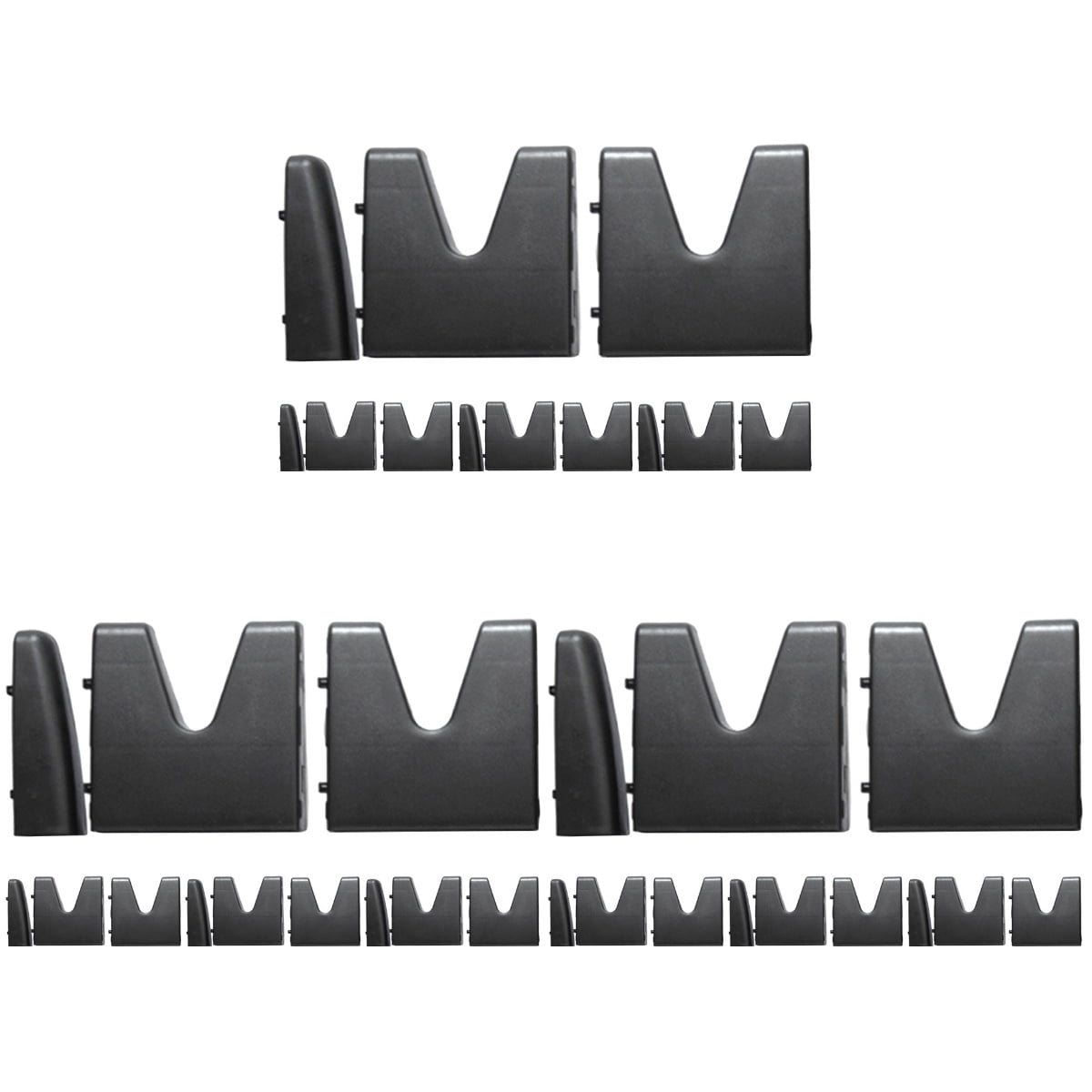 HOMEMAXS 6 Sets Trunk Organizer Blocks Trunk Storage Organizer Divider ...