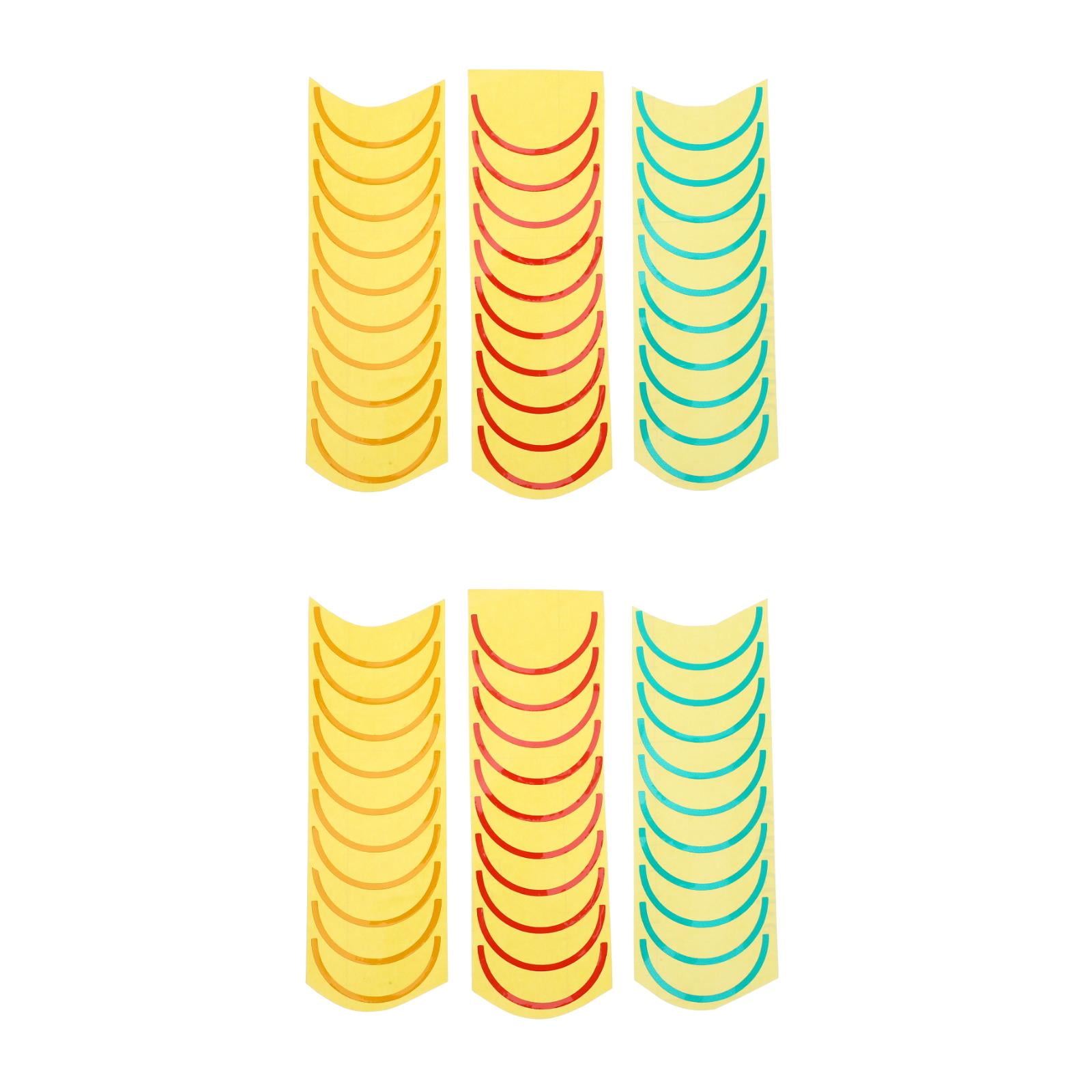 HOMEMAXS 6 Sheets Gauge Labels Adhesive Pressure Meter Label Indication ...