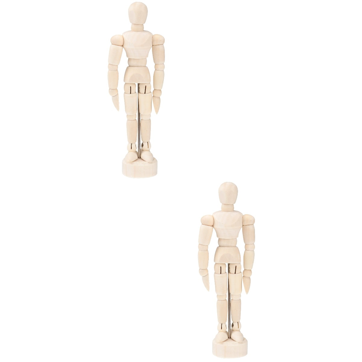 HOMEMAXS 6 pcs Artist Wooden Manikin Movebale Action Figure Model for ...