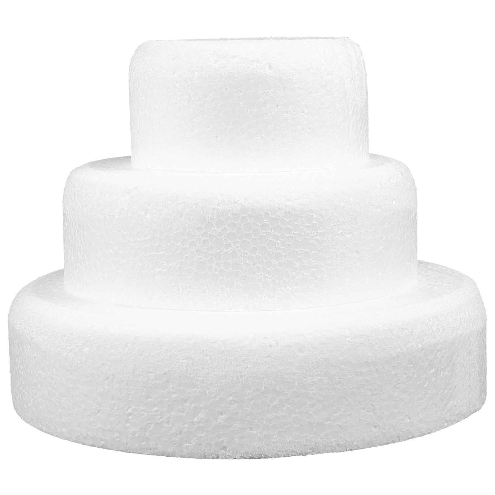 HOMEMAXS 6 pcs Fake Cake Model Wedding Foams Cake Practice Models ...