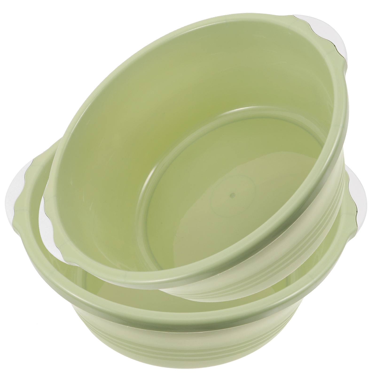 HOMEMAXS 6 pcs Home Bathroom Wash Basin Plastic Wash Basin Home Foot ...