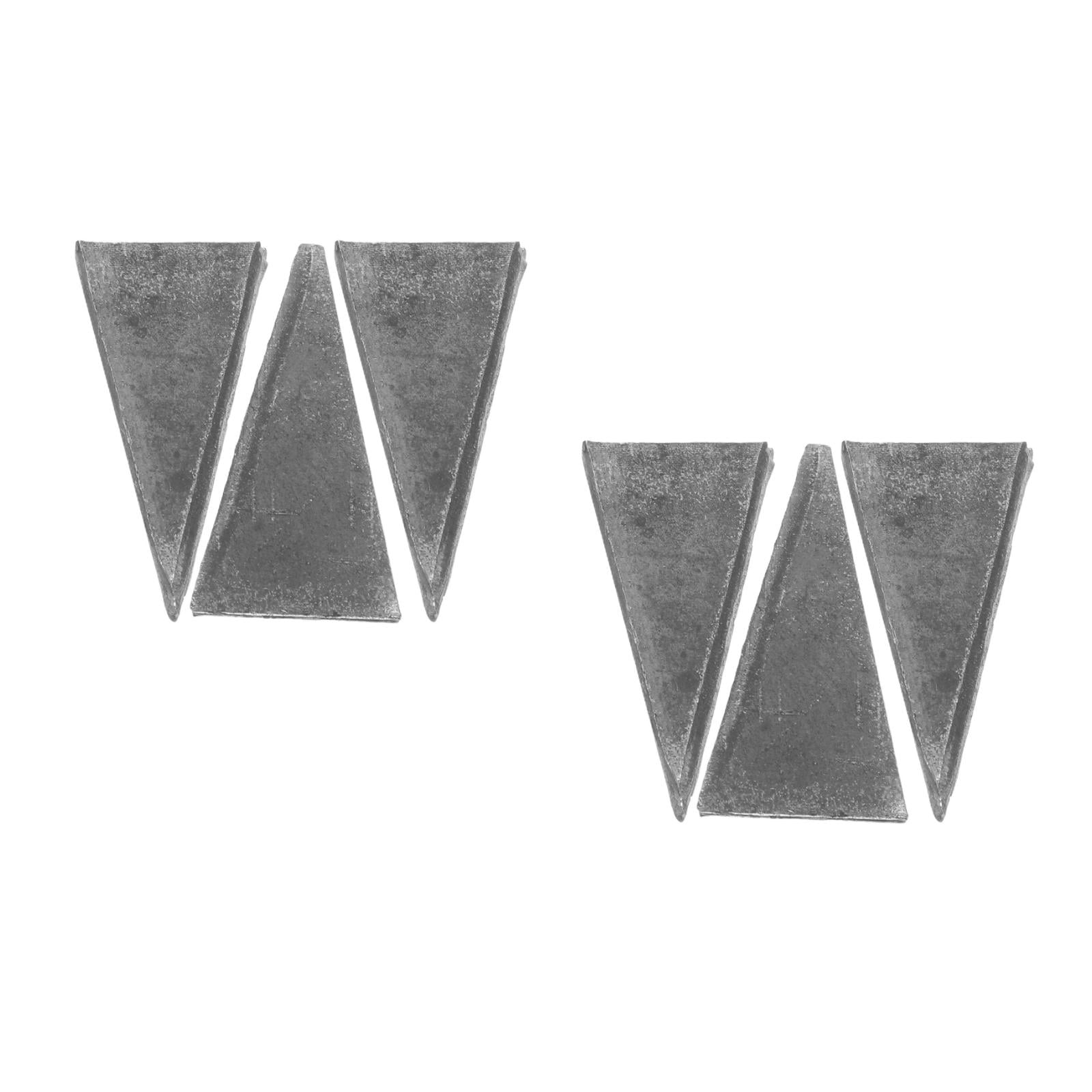 HOMEMAXS 6 pcs Iron Wedges for Tools and Axe Handle Wedges for Fire Axe ...