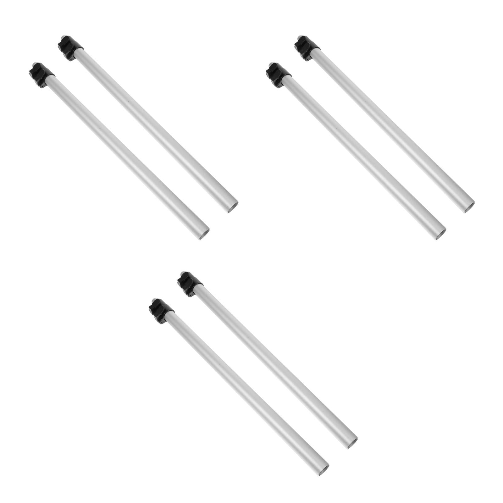 HOMEMAXS 6 pcs Ironing Machine Telescopic Pole Hanging Support Rod ...