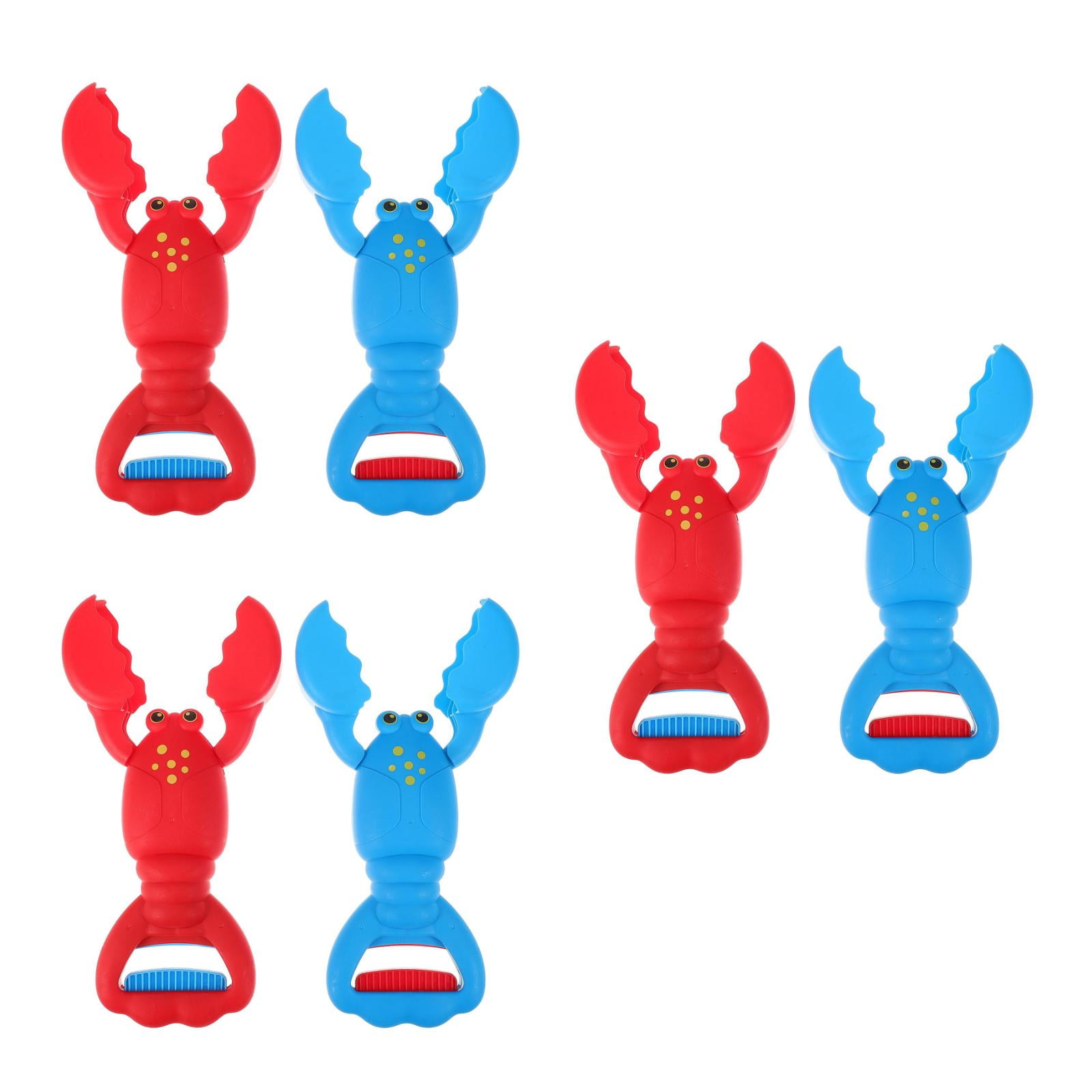 HOMEMAXS 6 pcs Plastic Lobster Sand Digger Plastic Beach Toy Outdoor ...