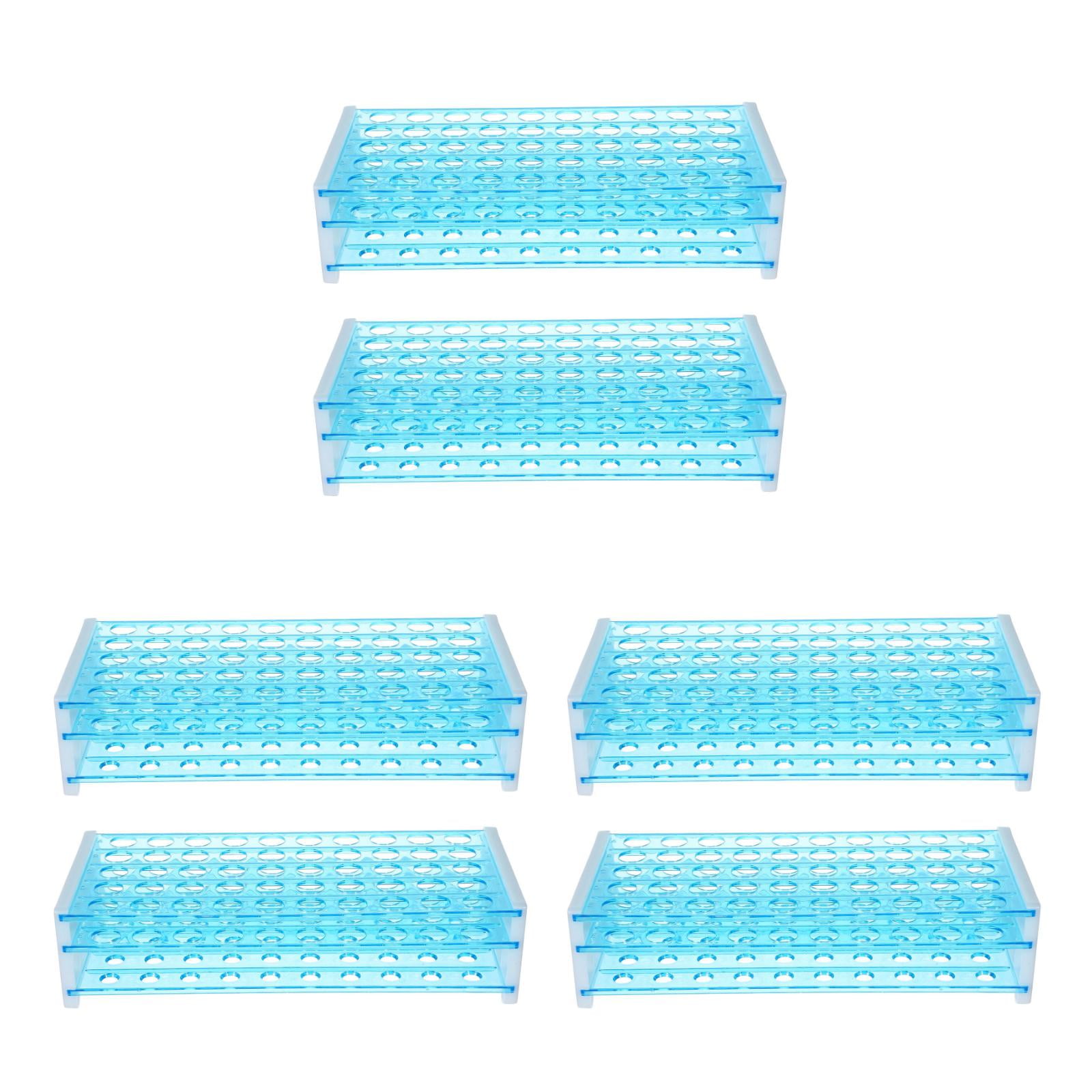 6 pcs Plastic Test Tube Rack Test Tube Holder Centrifuge Tube Storage ...