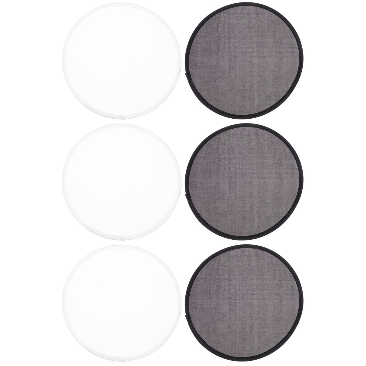 HOMEMAXS 6 pcs Portable Small Round Fan Classical Round Fan Dancing ...