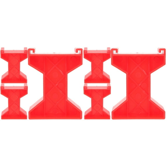 6 pcs Railway Bridge Pier Toy Simulation Train Bridge Pier Model DIY ...