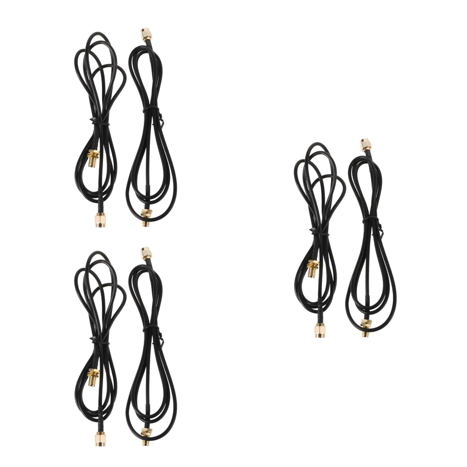 HOMEMAXS 6 pcs Sma Male To Female Coaxial Extension Cable For Router ...