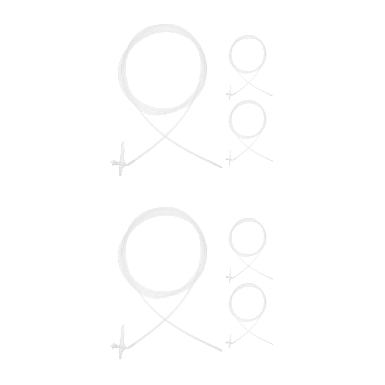 HOMEMAXS 6 pcs Spray Foam Hose Extensions Foam Applicator Tubes Clear ...