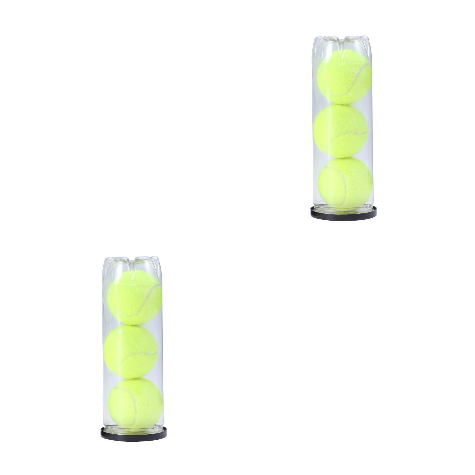 HOMEMAXS 6 pcs Tennis Balls Can Practice Tennis Balls Championship ...