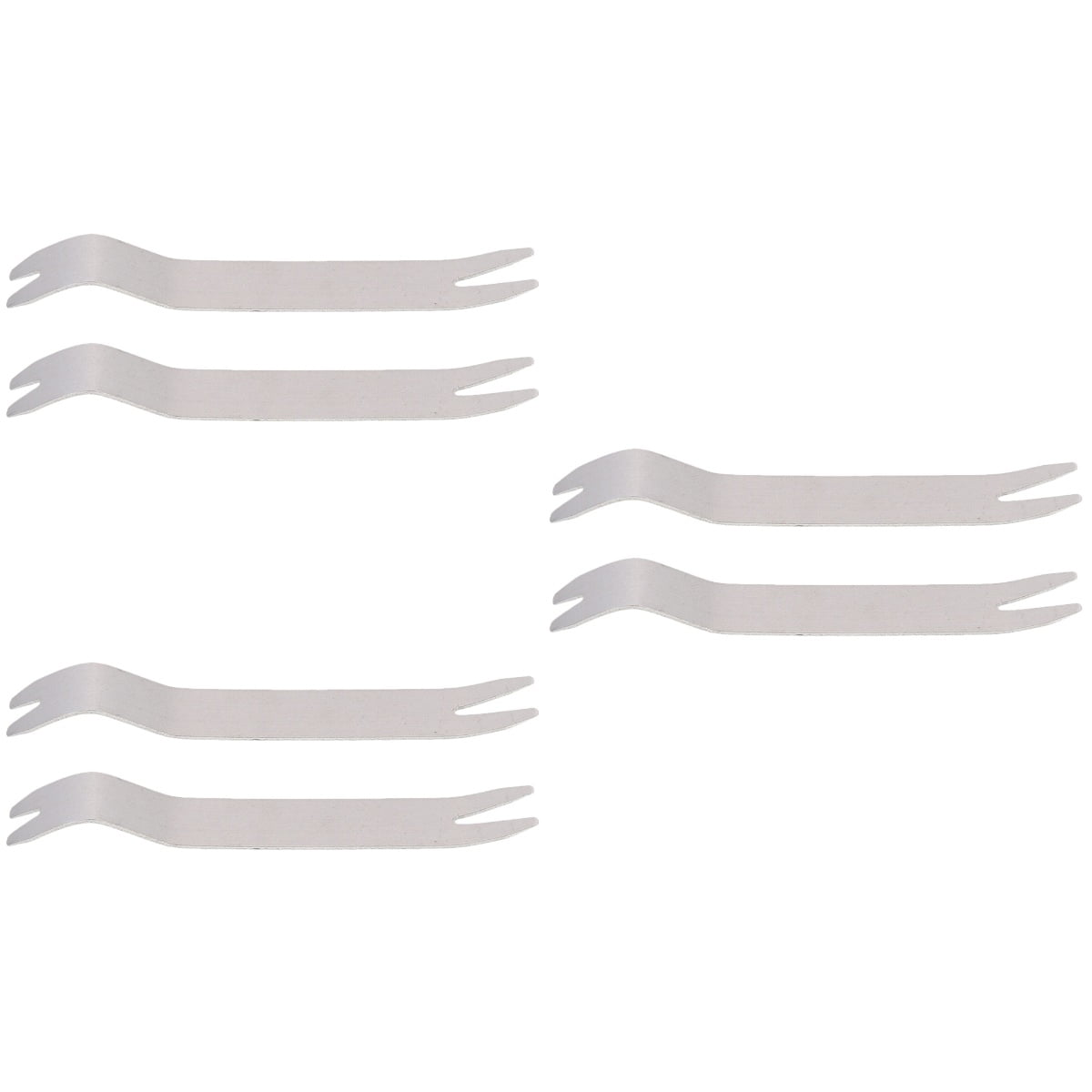 6 pcs Vehicle Trim Removal Tools Stainless Steel Pry Tools Automotive ...