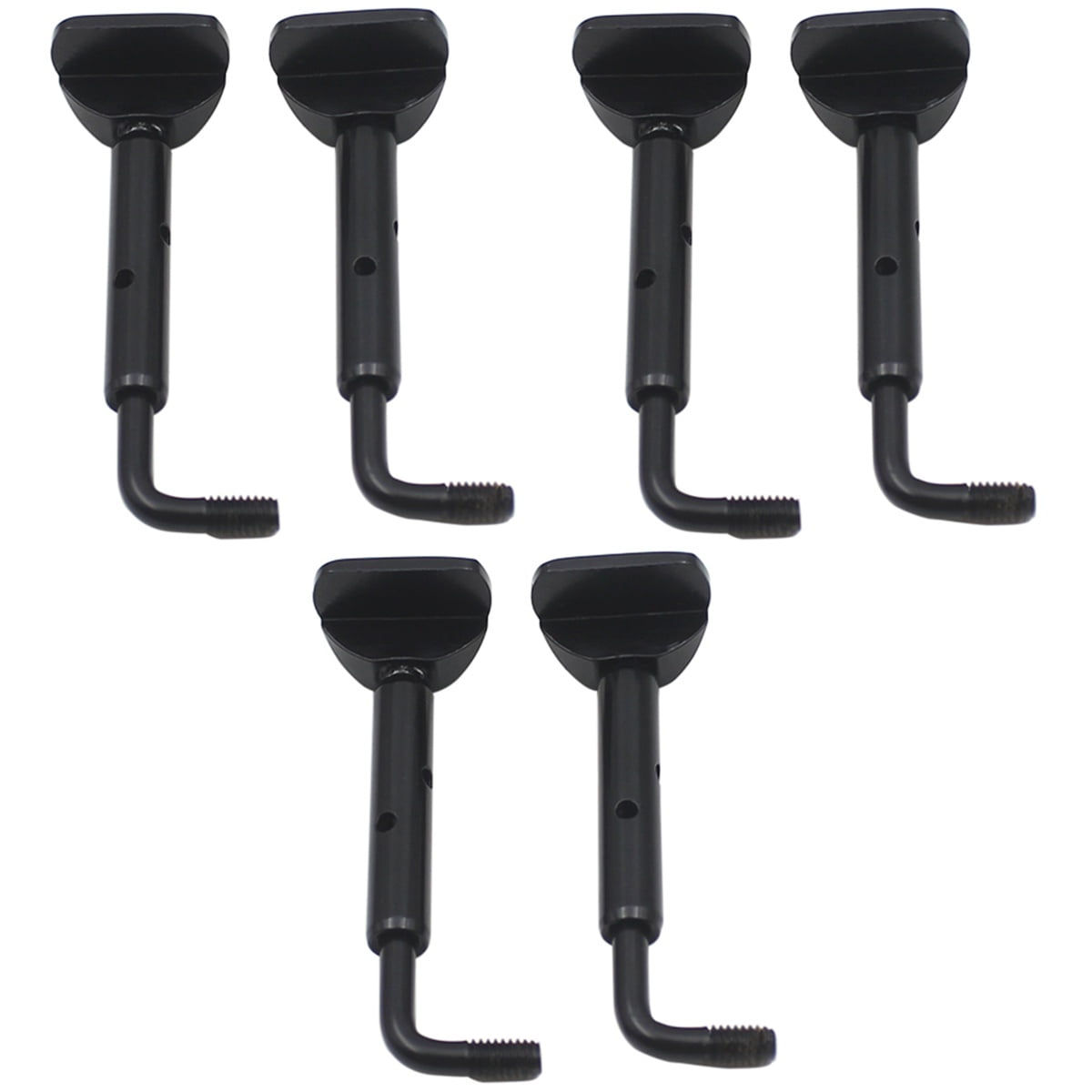 HOMEMAXS 6 pcs Violin Chin Rest Clamp Removable Screw Clamps 3/4 4/4 ...