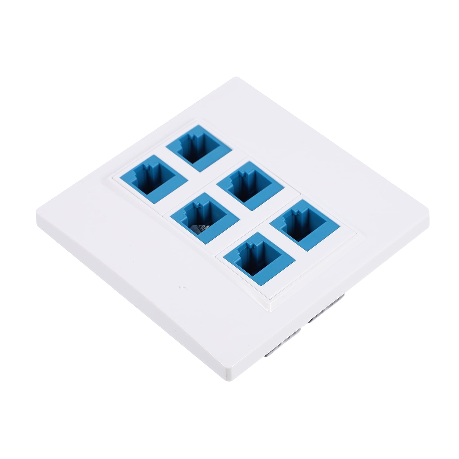 6 -port Female-female Ethernet Faceplate 6-port Wallplate Network ...