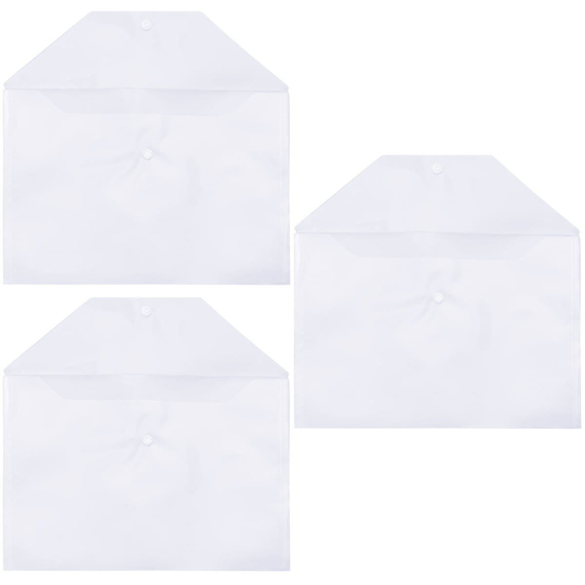 HOMEMAXS 60 Pcs A4 File Document Folder Clear Transparent Document ...