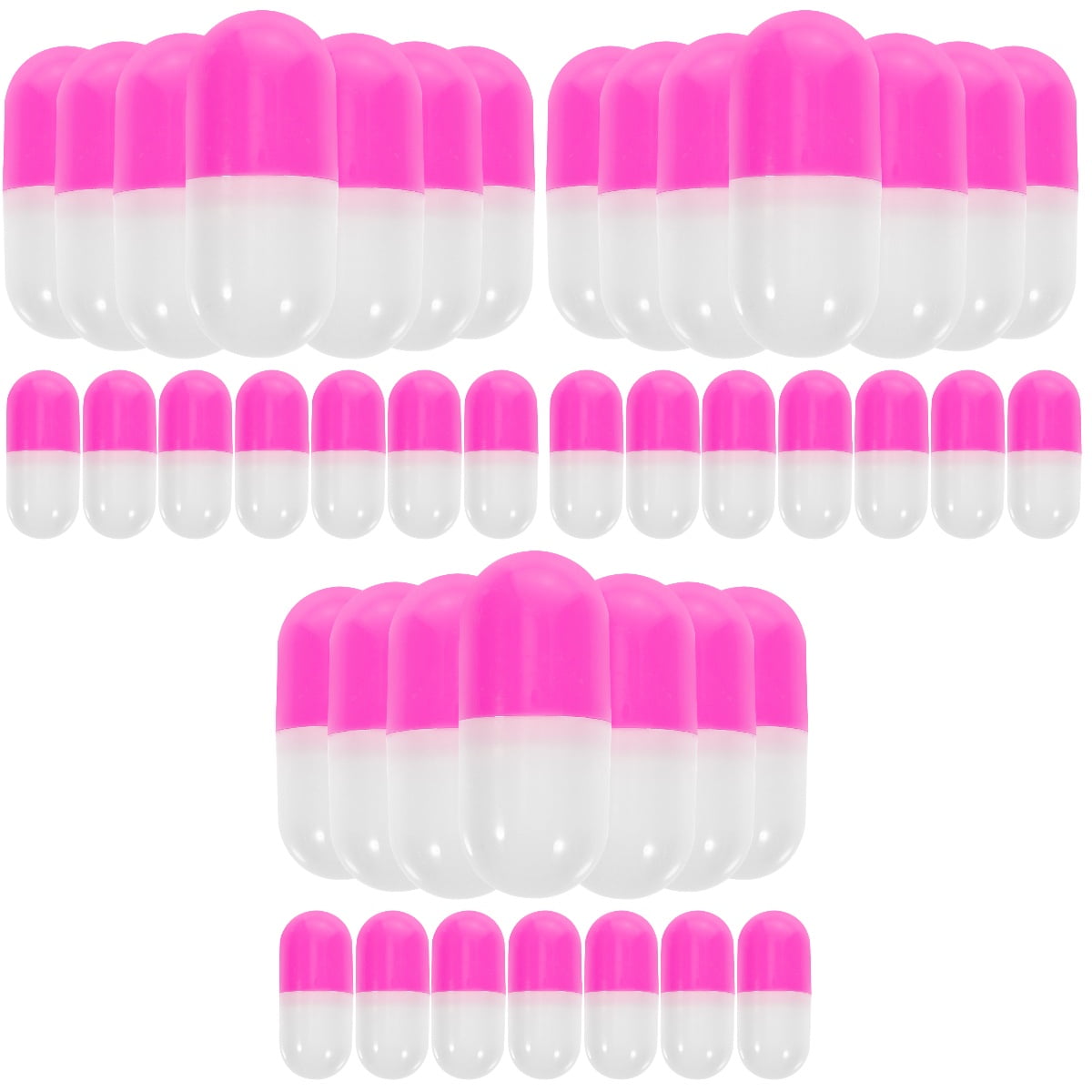 HOMEMAXS 60 Pcs Doctor Kit for Children Pretend Play Doctor Toys Cartoon Capsules Toys Kids Toys ...