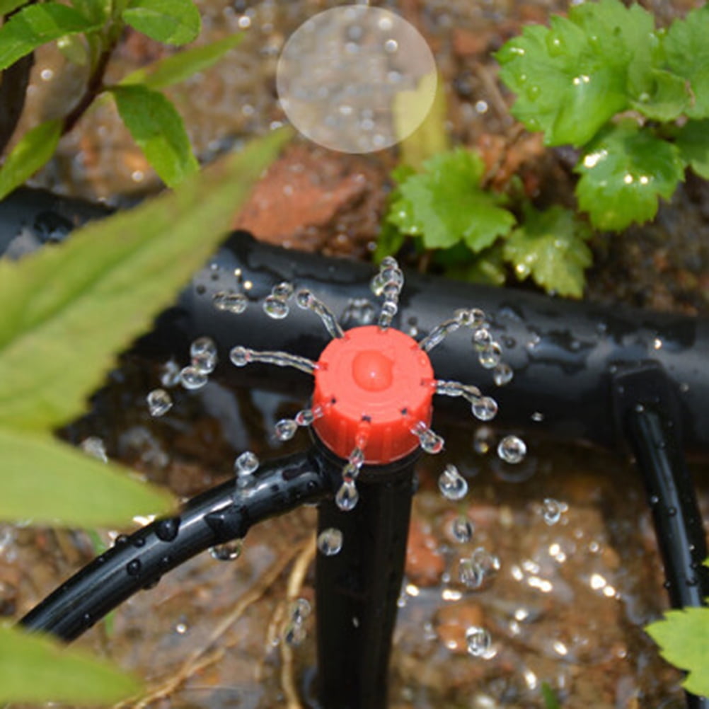 MOKKHNB drip irrigation stake Irrigation Dripper PP Red Garden Tools ...