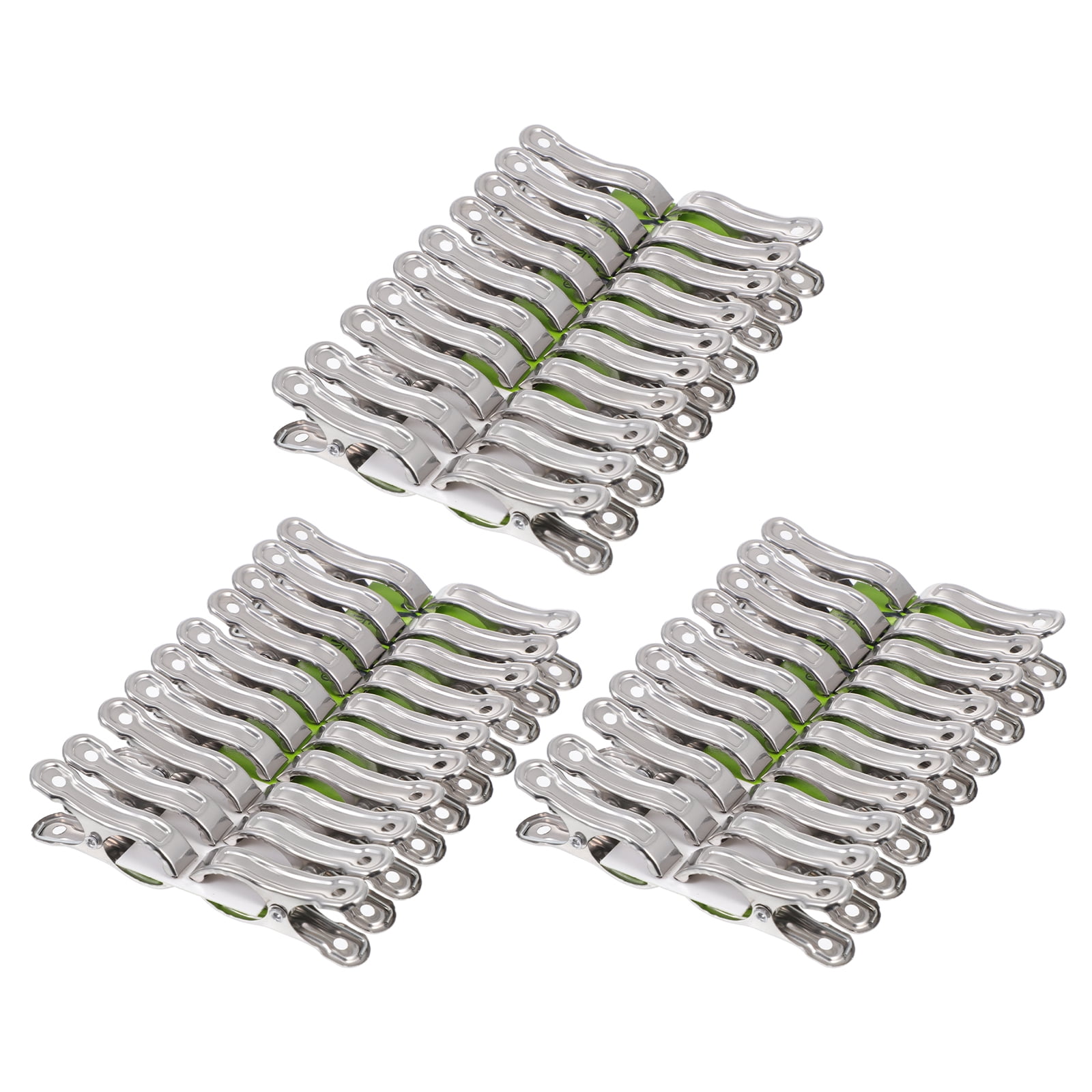 60 Pcs Stainless Steel Garden Clamp Outdoor Clips - Walmart.com