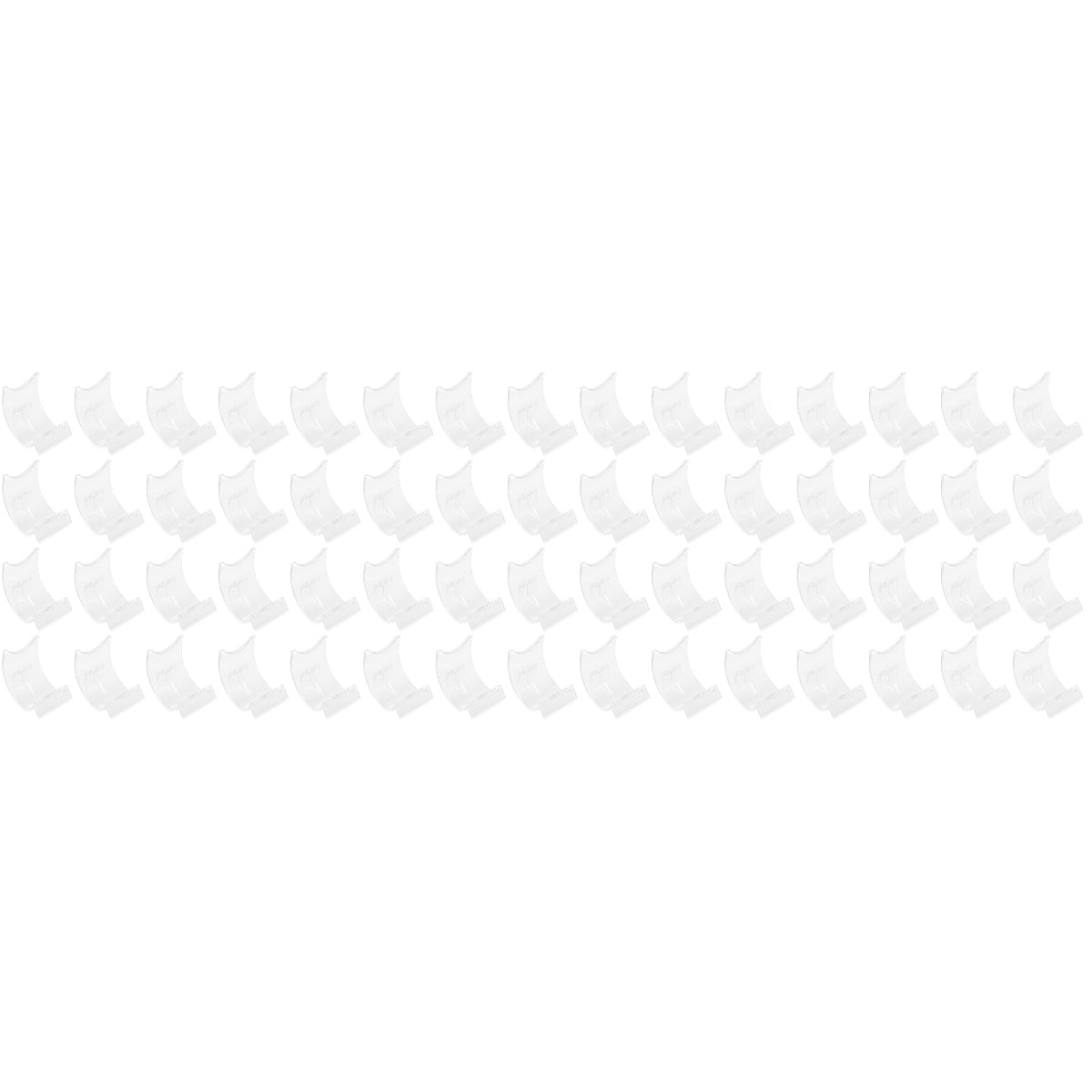 HOMEMAXS 60 Pcs Transparent Phone Brackets Multi-functional Display ...