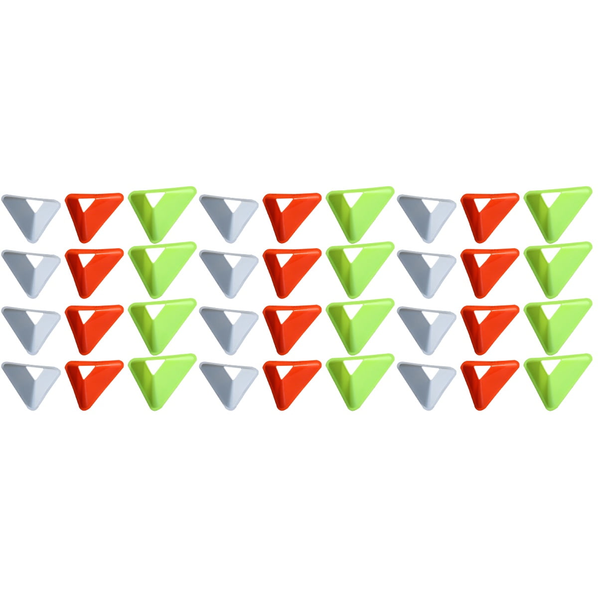 HOMEMAXS 60 Pcs Triangle Training Sign Plate Soccer Training Supply ...
