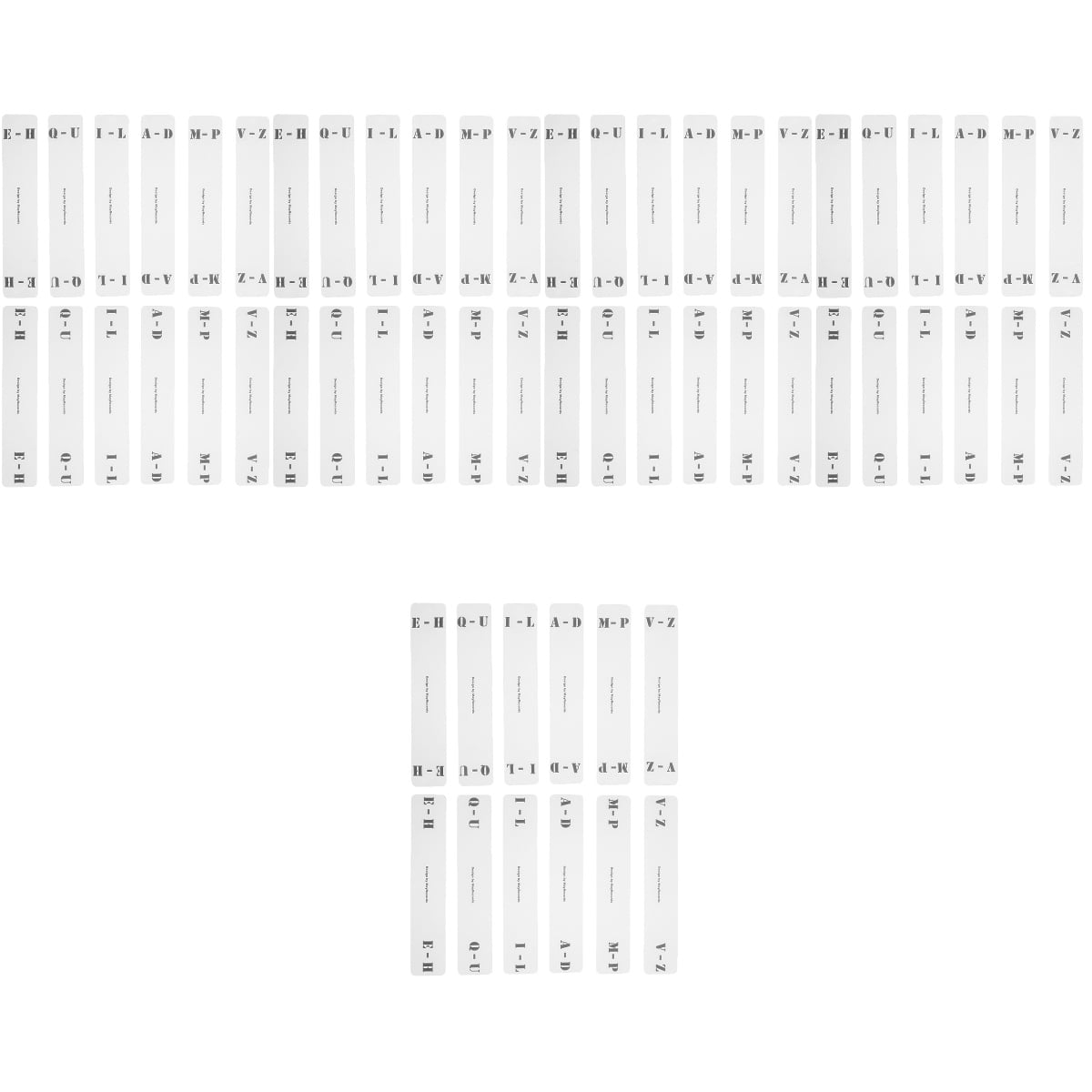 HOMEMAXS 60 Pcs Vinyl Record Dividers Vinyl Record Divider A-z ...